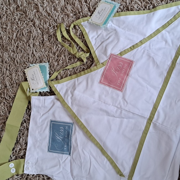 Anna Griffin for Tickle | Kitchen | Nwt Bride And Groom Aprons | Poshmark